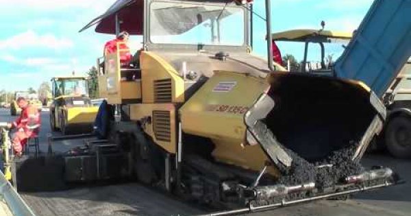 Modern Roat Asphalting Machines!!!